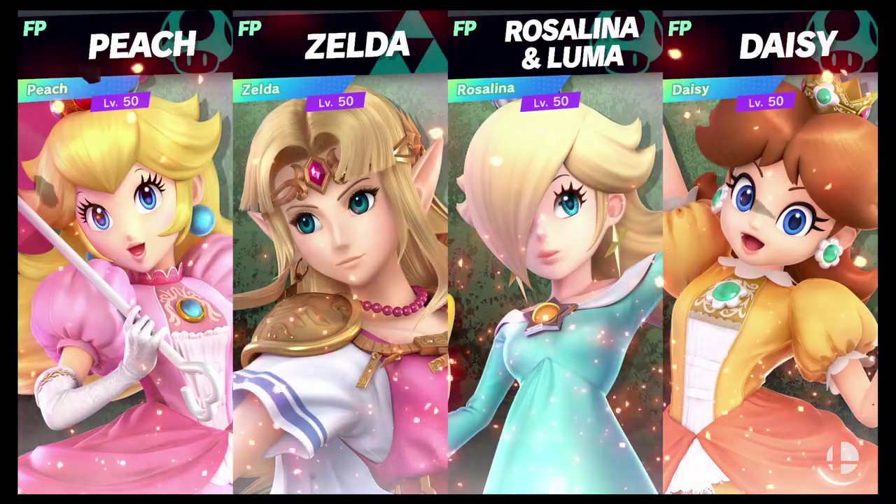 Peach And Daisy Fight