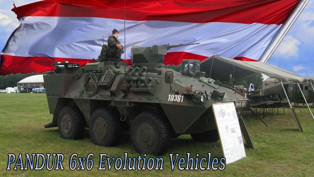 Austria Army Orders PANDUR 6x6 Evolution Vehicles! - YouTube