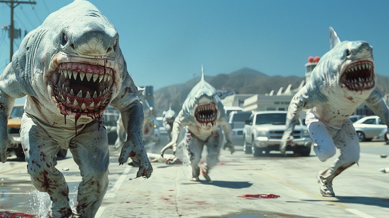 SHARK HYBRID MEN are NEW SPECIES on earth and will USE HUMANS as FOOD to POPULATE the world ...