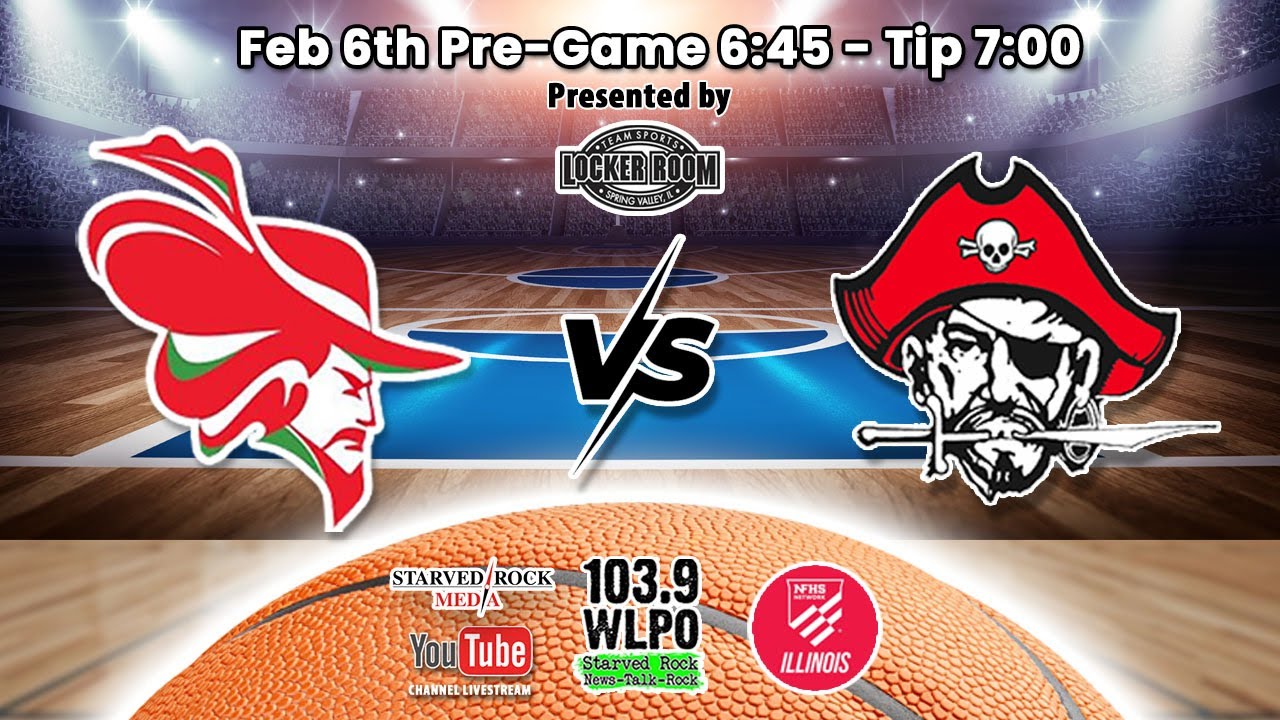 02-06-26 LP Cavaliers at Ottawa Pirates Boys Varsity Basketball Live ...