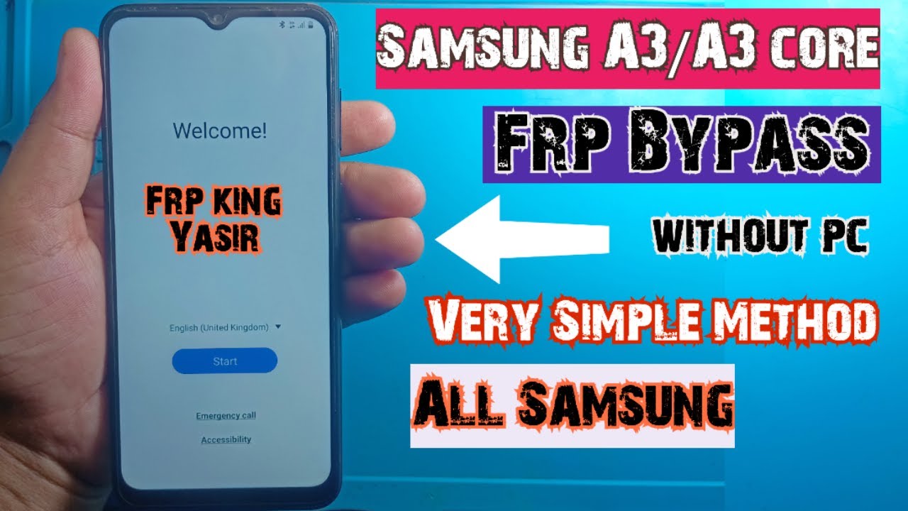 Samsung A03 core Frp bypass android 12 without pc | Samsung A032f frp bypass | A03 frp bypass ...