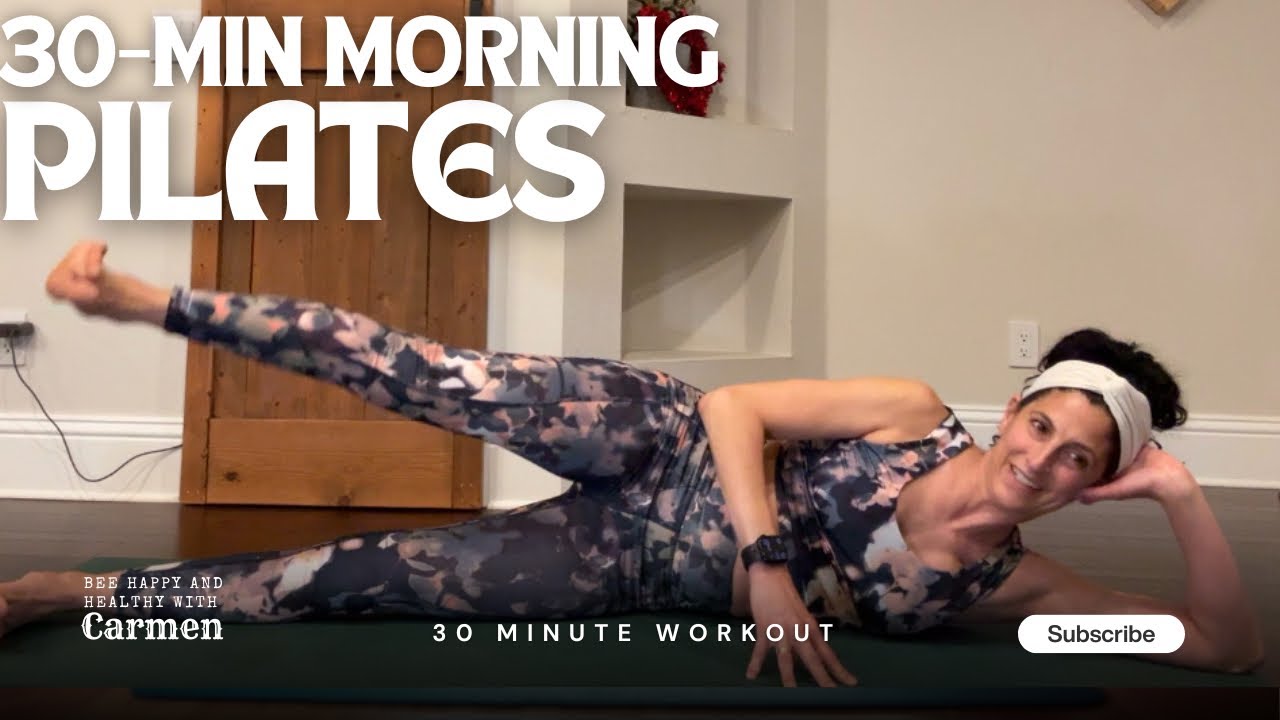 30-Minute Morning Pilates Routine for a Fresh Start | Energizing full ...