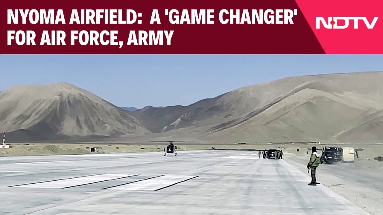 Nyoma Airfield In Eastern Ladakh To Be 'Game Changer' For Air Force ...