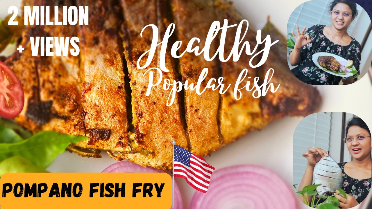 Pompano Fish Fry | A Taste of Florida's 🇺🇸 USA Popular Fish |Seafood ...