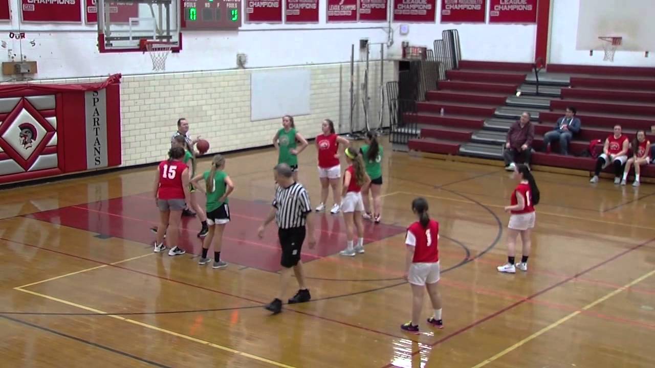 March Madness 2015 High School Girls Final (Red vs. Green) - YouTube