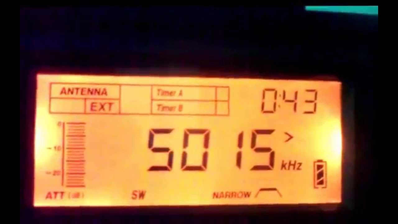 5015 kHz The Overcomer Ministry (Brother Stair) via WRMI - Tropical ...