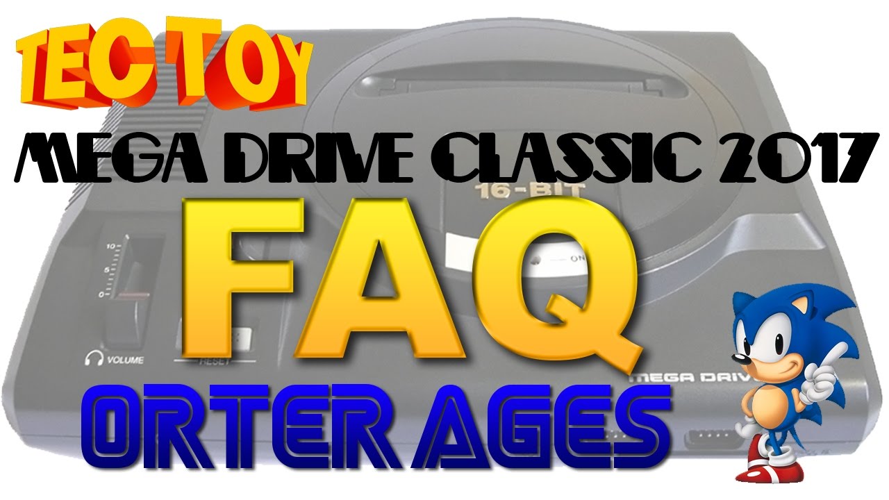 FAQ of the new Tectoy Mega Drive(Genesis) in English - YouTube