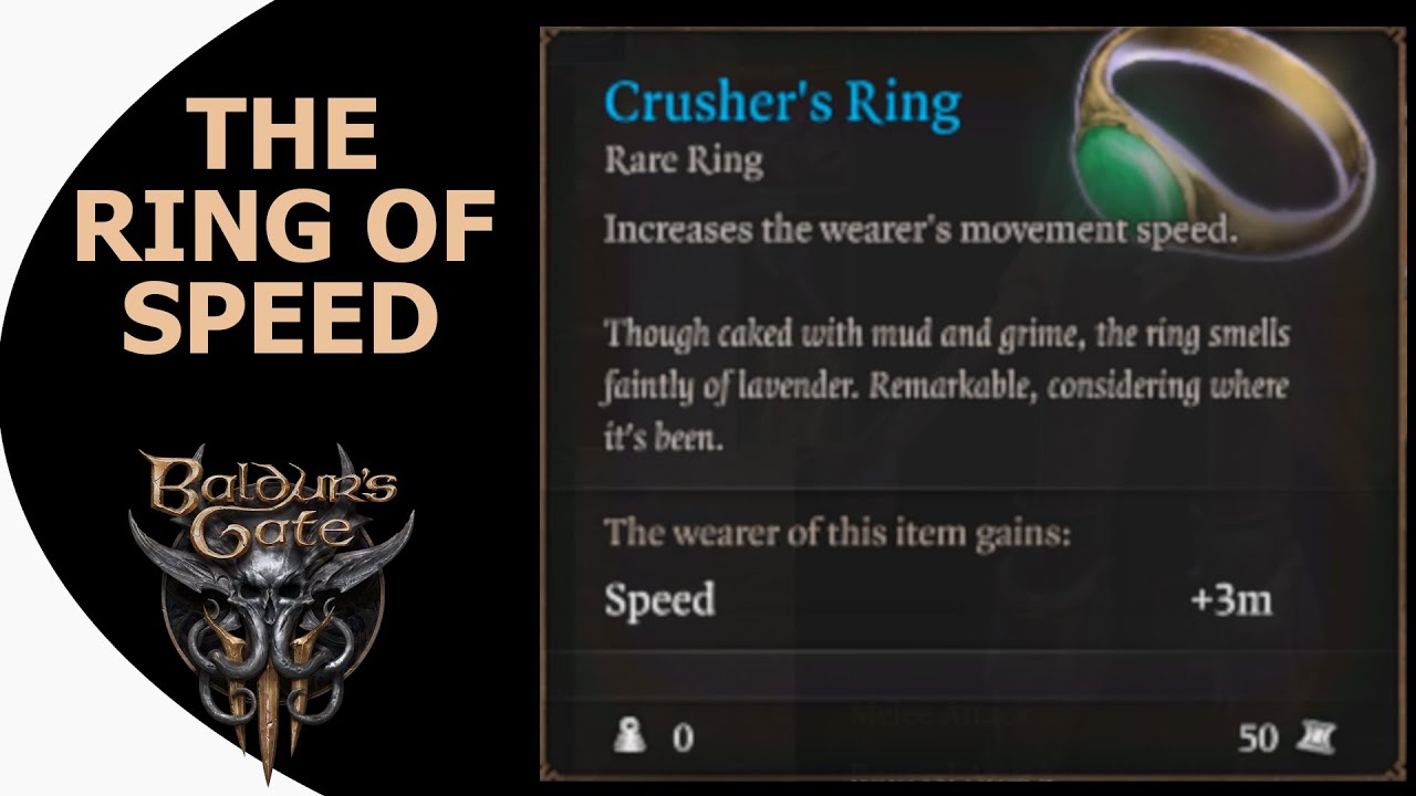Where to get Crusher's Ring in Baldur's Gate 3 Early Access - YouTube