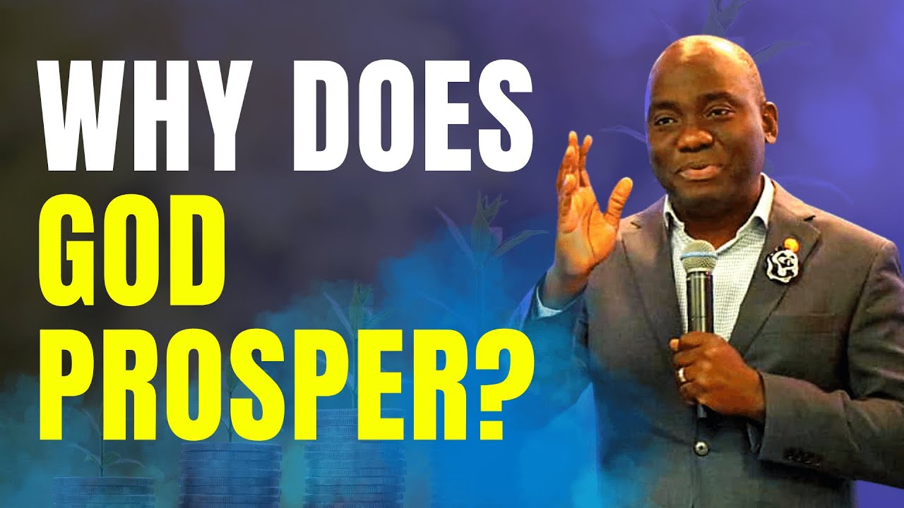 WHY DOES GOD PROSPER? || PST STEPHEN SHOLA-GBOLAHAN | CBC Houston | Oct ...
