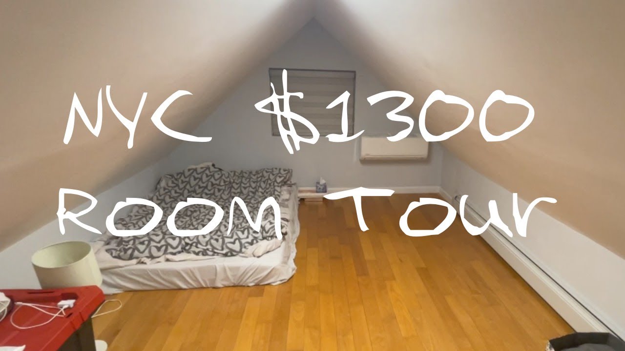 NYC $1300 Room Tour | Minimalism | Living alone in NYC VOLG - YouTube