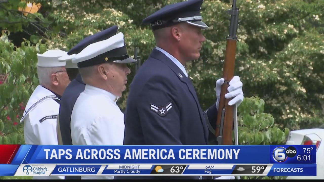 Taps Across American Ceremony - YouTube