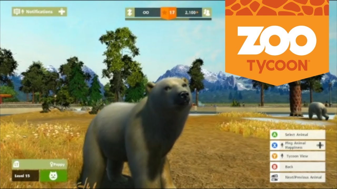 Zoo Tycoon Xbox Polar Bear Gameplay - YouTube