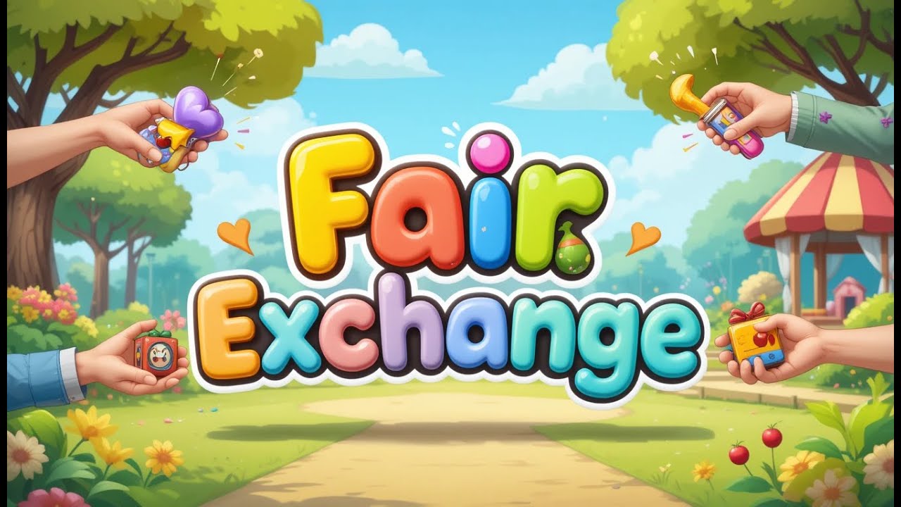 Fair Exchange | Sharing and Kindness Rhyme for Kids - YouTube