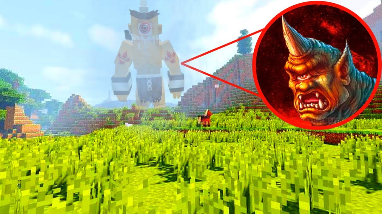 I Found Mega Cyclops on Minecraft - YouTube