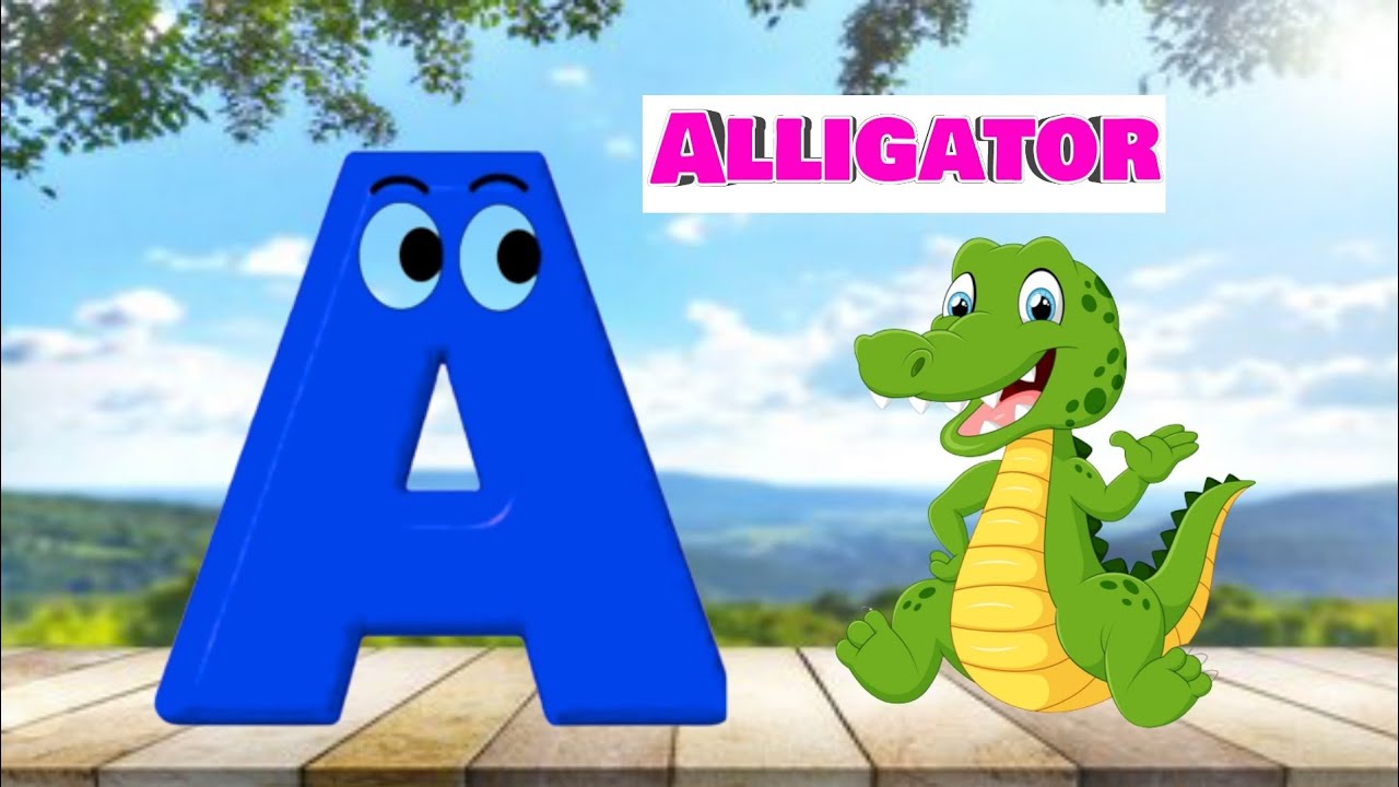 ABC Phonics Song | Alphabet Song for Kids | A for Alligator | Phonics ...