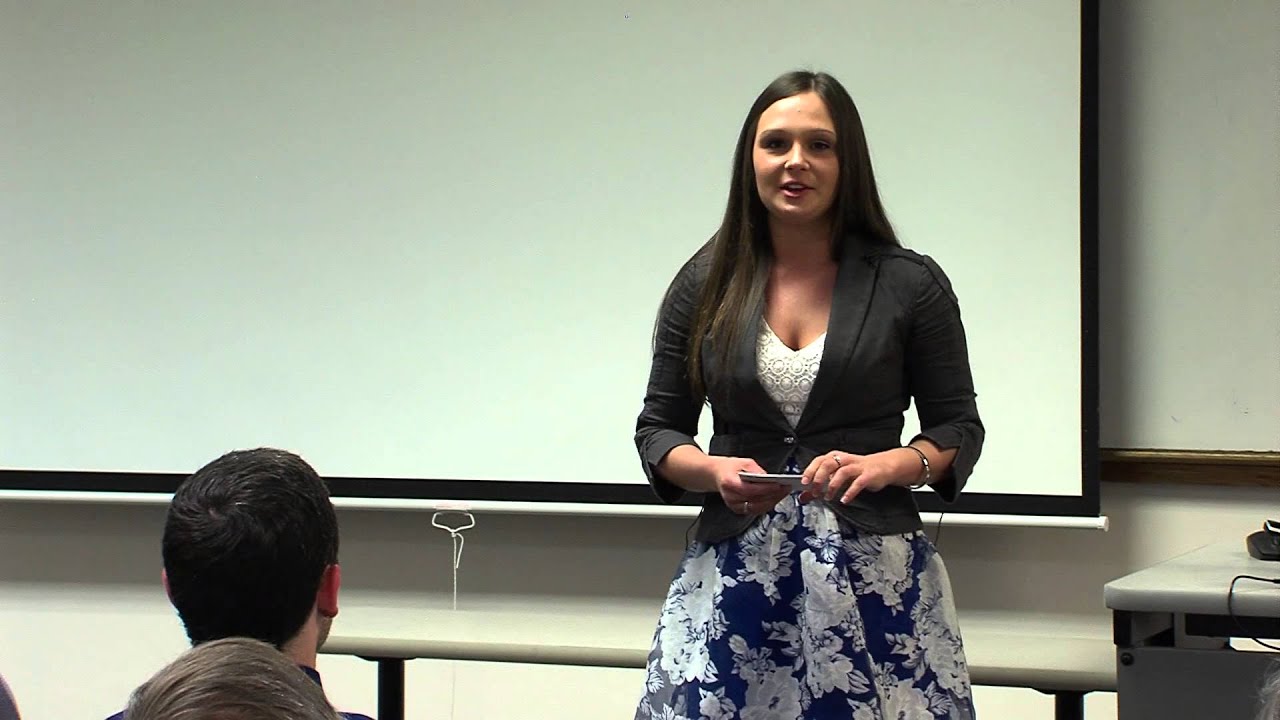 Speech Contest - Courtney Arthur - YouTube