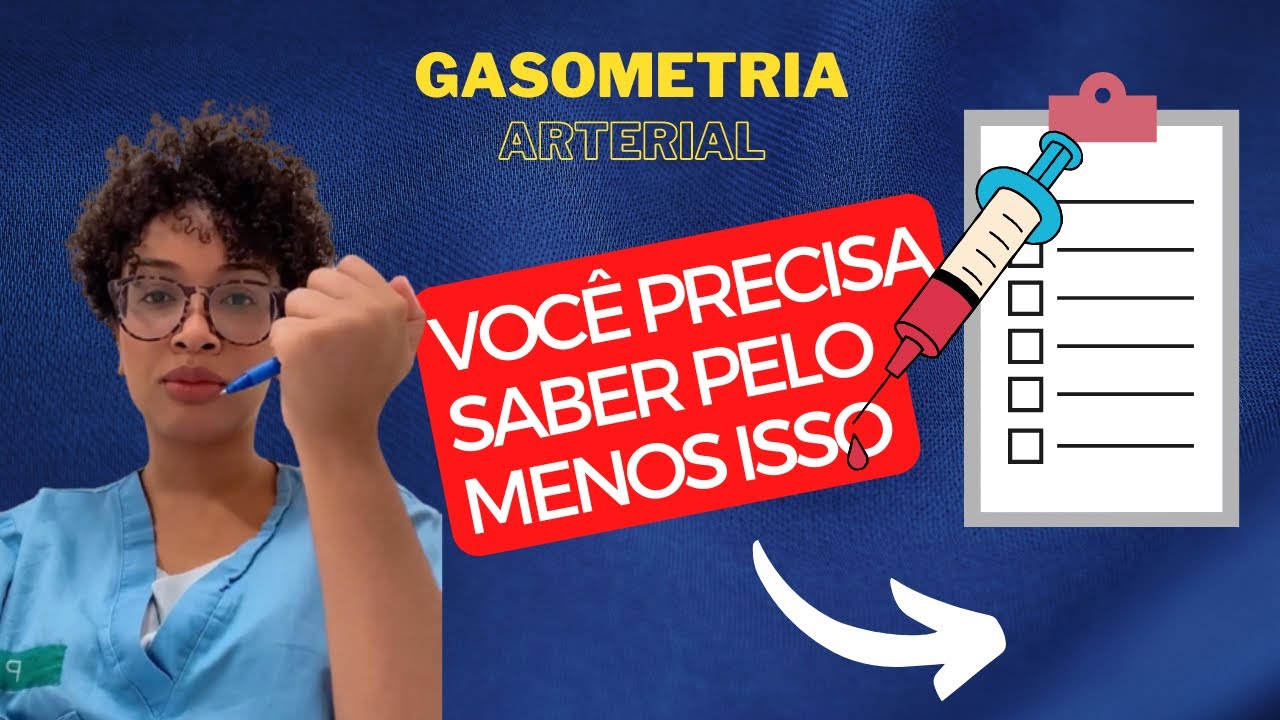 COMO INTERPRETAR A GASOMETRIA ARTERIAL - SIMPLES #fisioterapia # ...