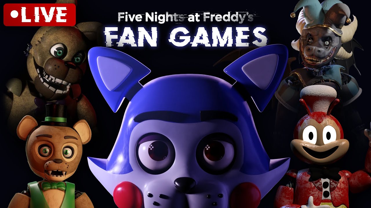 MORE FNAF FAN GAMES STREAM VOD! | INCLUDING: ABANDONED & JOLLY 3 - YouTube