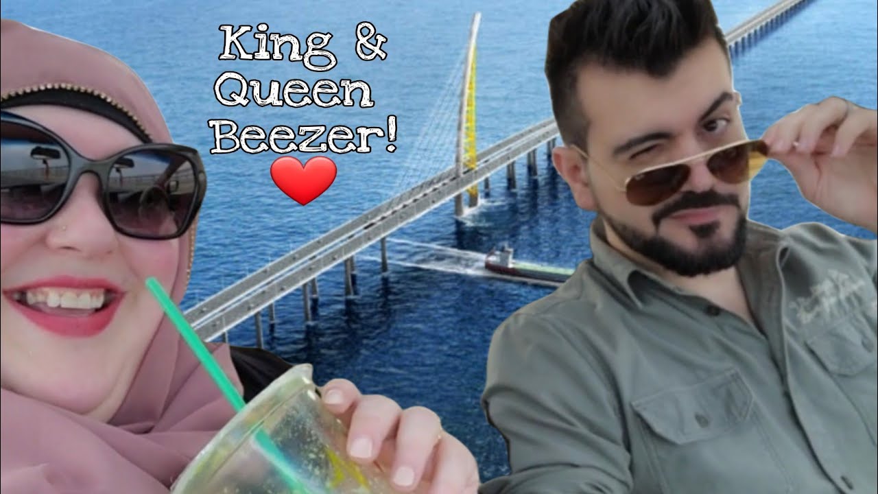COUPLE VLOGGING ON SHEIKH JABER BRIDGE IN KUWAIT - YouTube