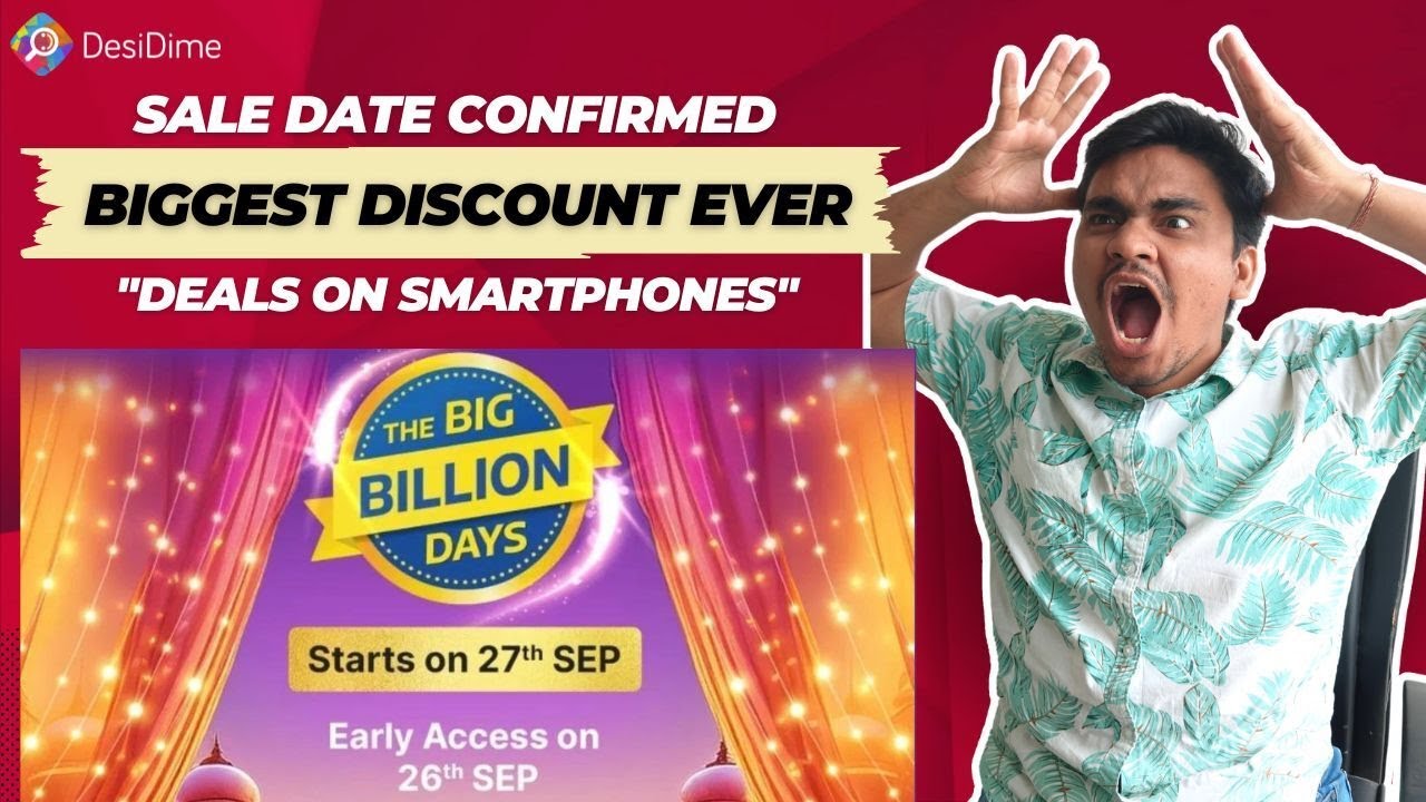 Flipkart Big Billion Days Sale 2024 Date Announced | BBD Sale!!! # ...