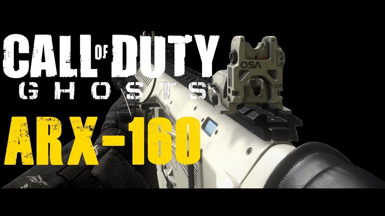 Call of Duty Ghosts - Wargames on Freight with the ARX-160 - YouTube