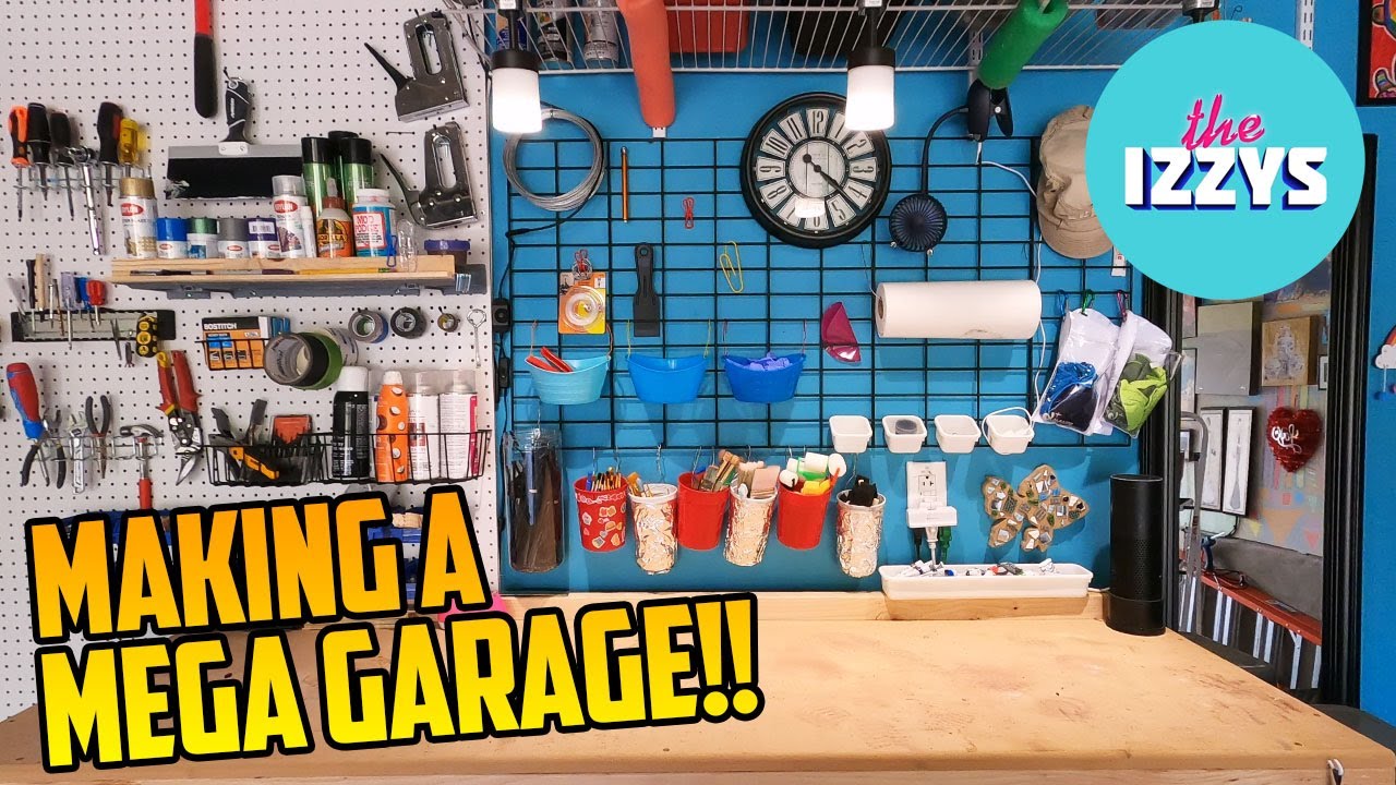 Let's make a MEGA FUN GARAGE! Can we do it on a budget? - YouTube