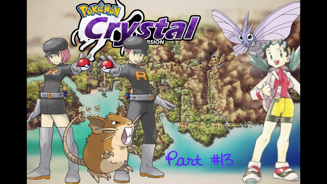 Lets Play Pokemon Crystal Part 13 Team Rocket is Rocking Mahogony Town ...