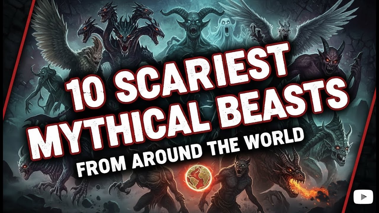 10 Scariest Mythical Beasts From Around the World 🌍😱 | Terrifying ...