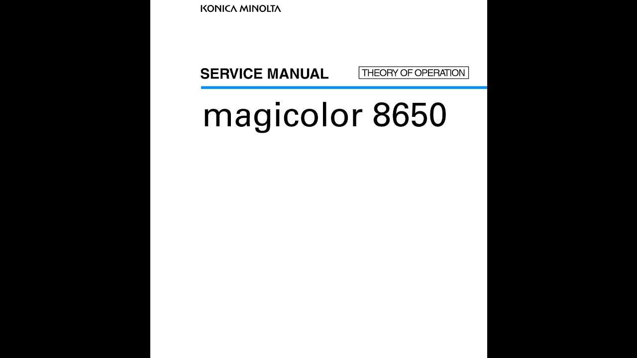 konica minolta magicolor 8650 cilindro de imagen - YouTube