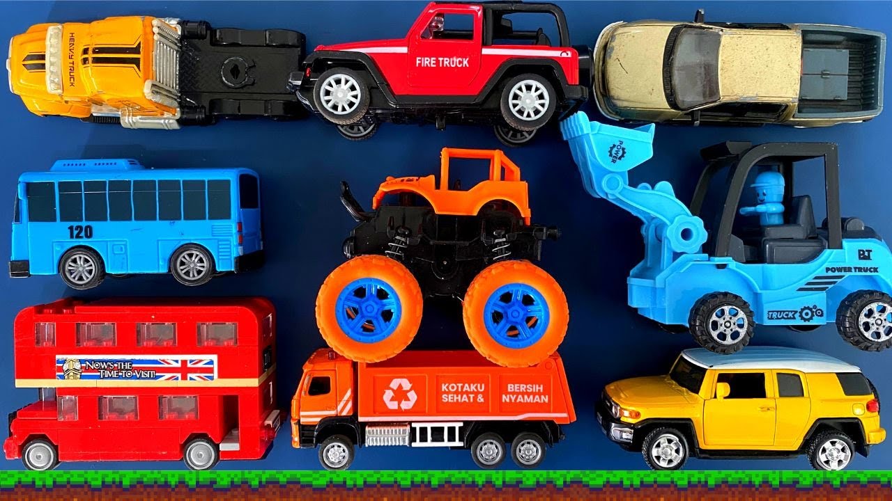 Mainan Mobil Mobilan Anak Laki Laki, Tayo, Mobil Offroad, Truk Sampah ...