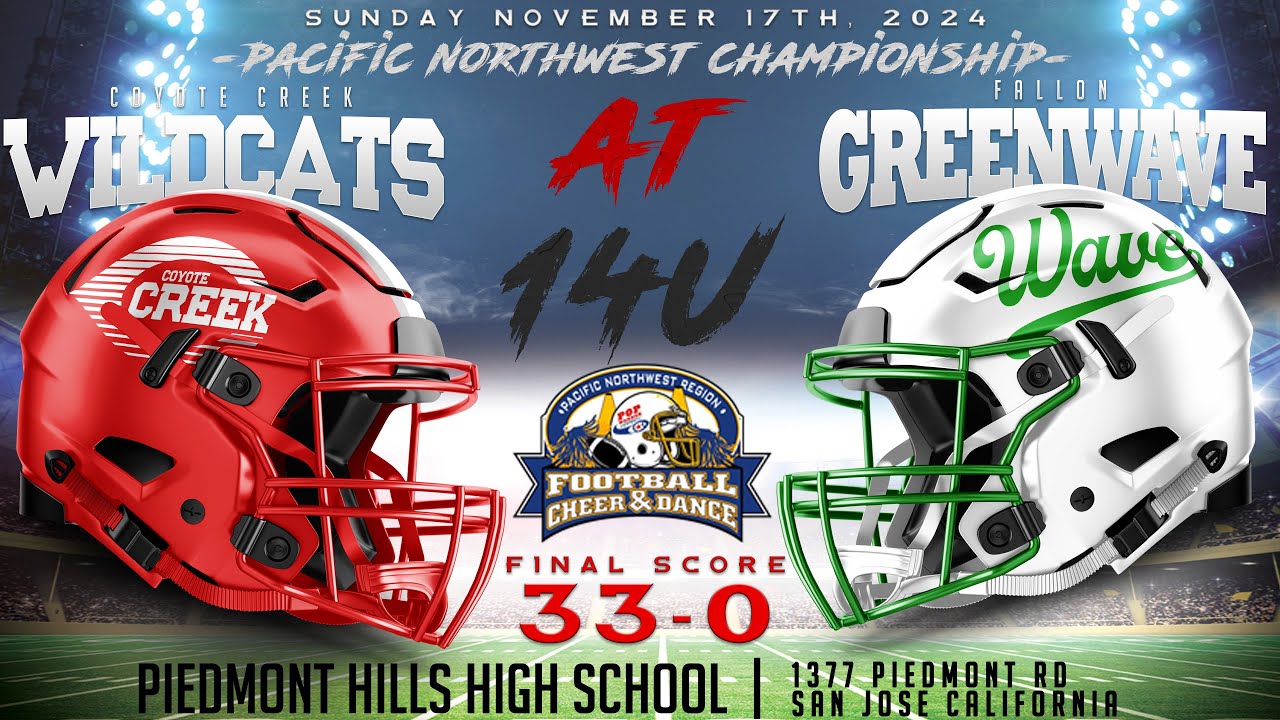 14U Fallon Greenwave (Reno,Nv) @ Coyote Creek Wildcats (San Jose, Ca ...