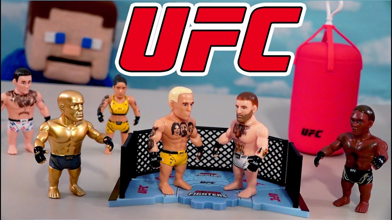 UFC fighters MMA UFC Octagon Fighters Blind Pack Figures 2025 - YouTube