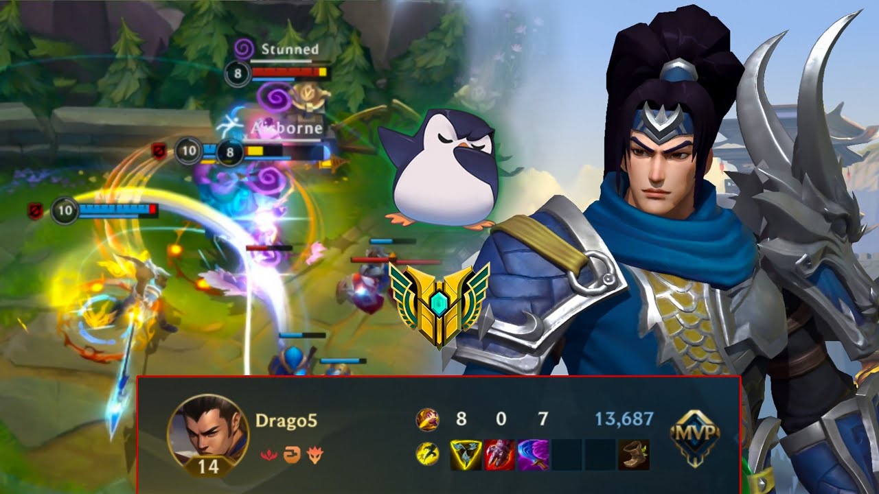 WILD RIFT: XIN ZHAO ZERO DEATH FULL JUNGLE GAME PLAY (HD GRAPHICS ...