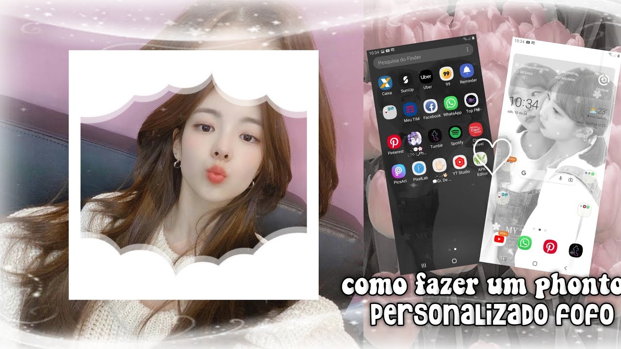 como fazer um phonto personalizado fofo - YouTube