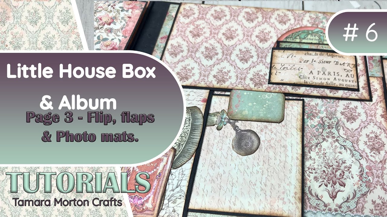 LITTLE HOUSE BOX & ALBUM - PART 6 Page 3 Flips, Flaps & Photo Mats ...