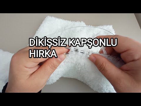 💯3 4 yaş Anna kuzusu,dikişsiz kapşonlu hırka✅detaylı anlatımı(iki şiş)yelek✅bebek yeleği