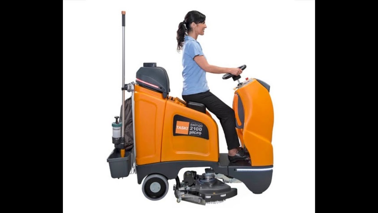 Szorowarka z siedziskiem dla operatora taski swingo 2100 micro www ...