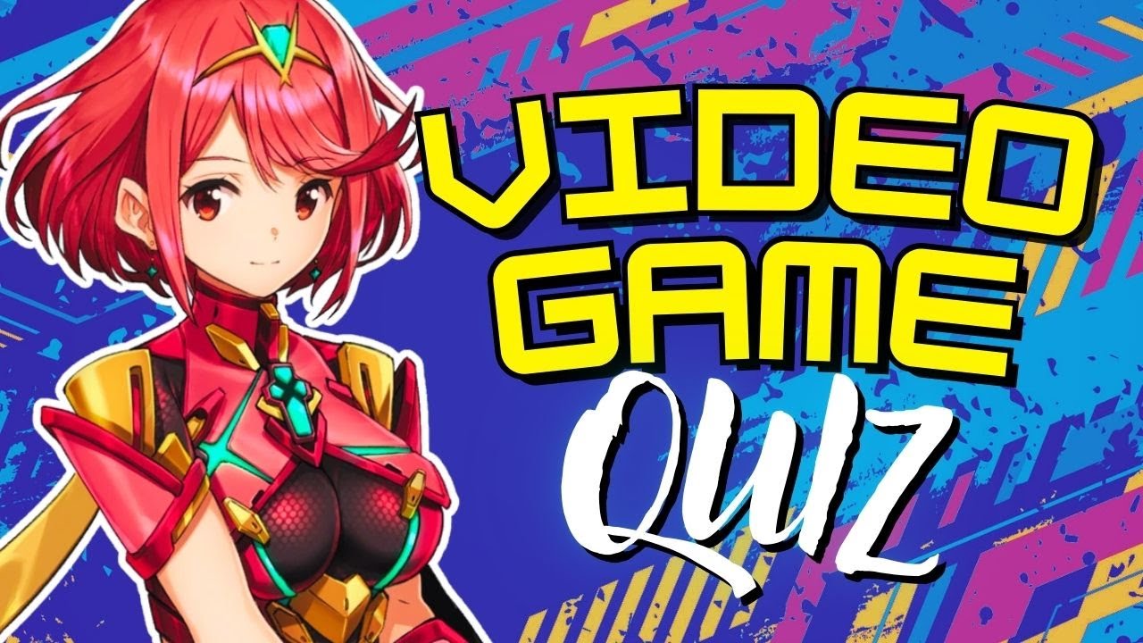Video Game Quiz #4 (Characters, Items, Music, Box Art) - YouTube