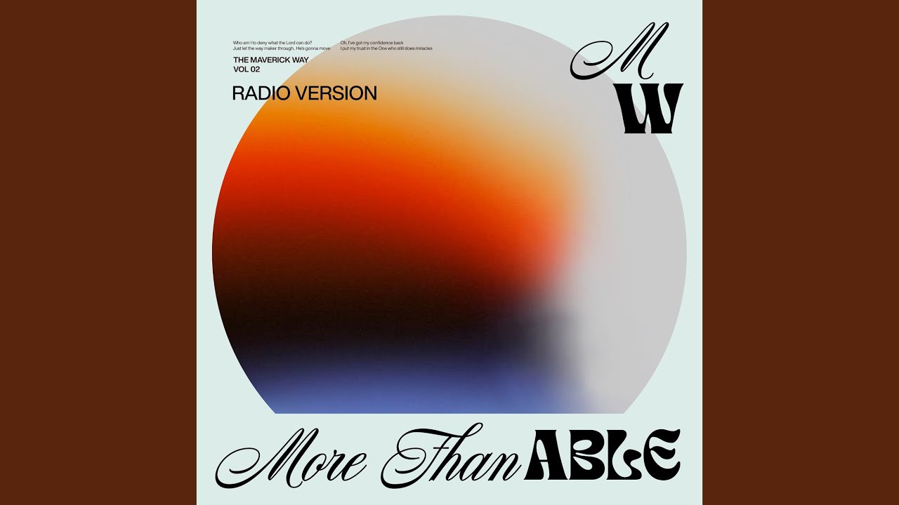 More Than Able (feat. Tasha Cobbs Leonard) (Radio) - YouTube
