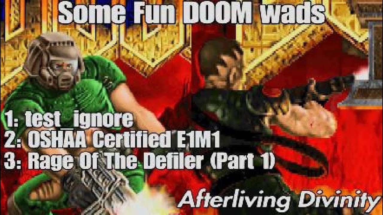 Some Fun DOOM Wads - YouTube