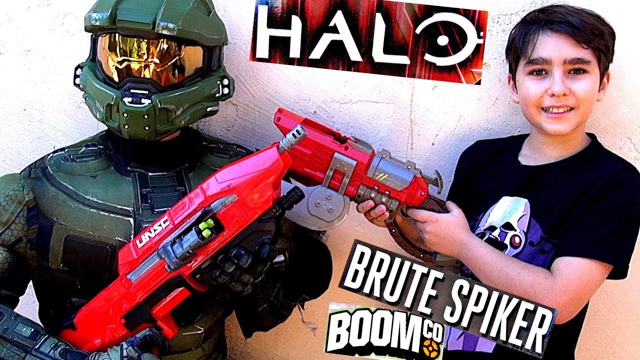 Halo Brute Spiker with William-Haik and Master Chief - YouTube