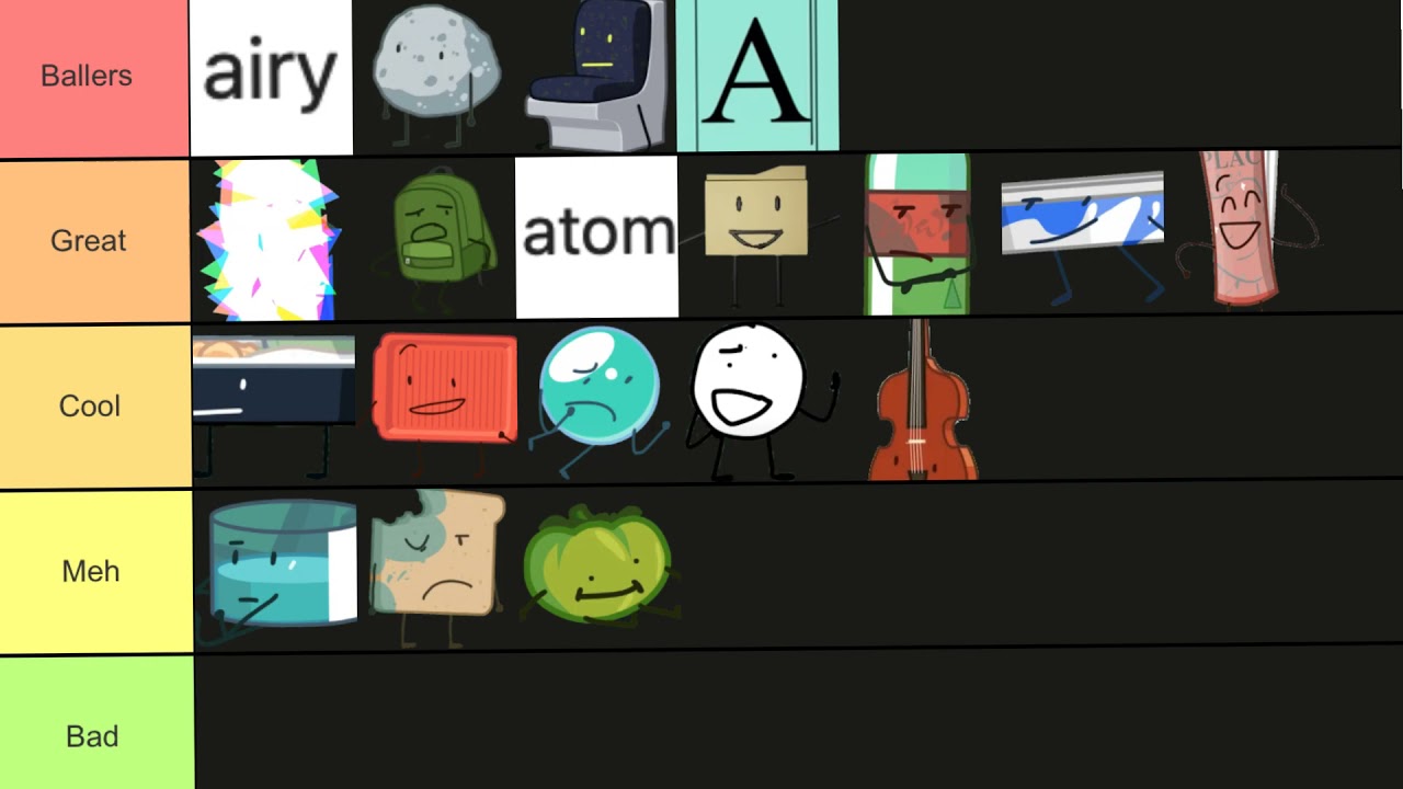 Object Invasion and ONE Tier List - YouTube