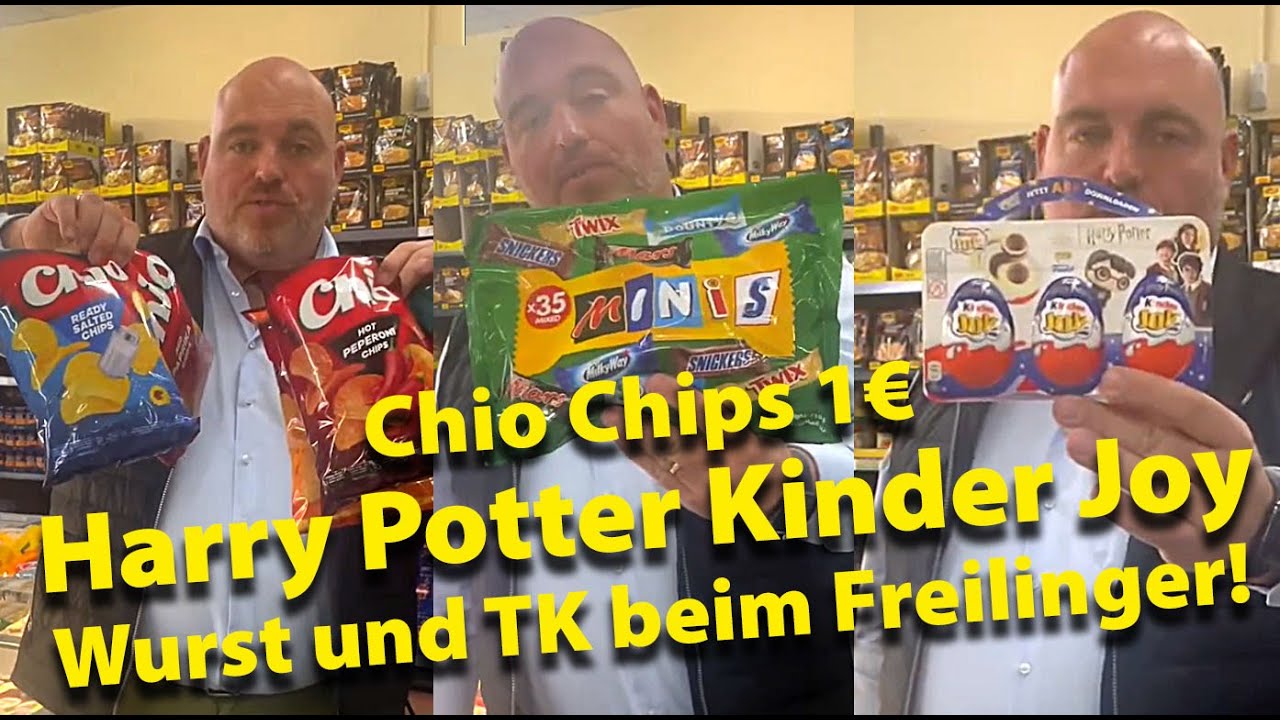 Freilinger TV KW18-19 Chio Chips 1 €, Harry Potter Kinder Joy wieder da ...