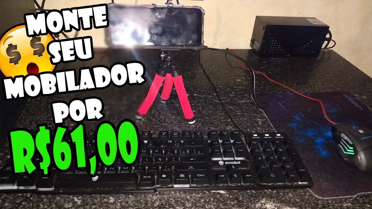 COMO MONTAR UM MOBILADOR COM APENAS 61 REAIS!! - YouTube