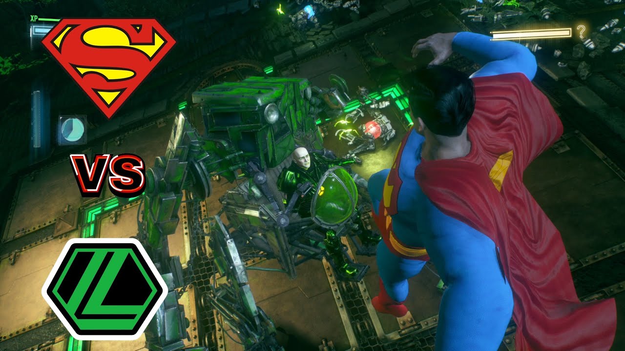 Superman VS Lex Luthor - Batman: Arkham Knight - YouTube