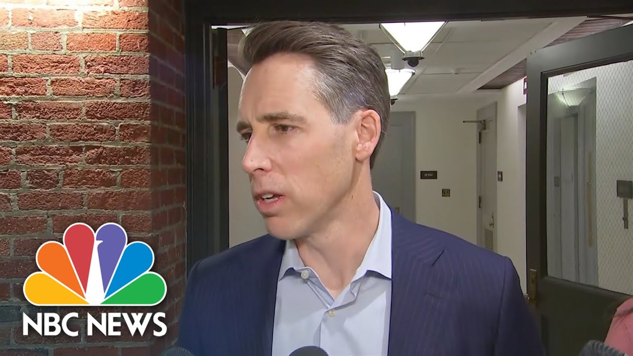 Josh Hawley Shares Whether He Will Run For President In 2024 - YouTube