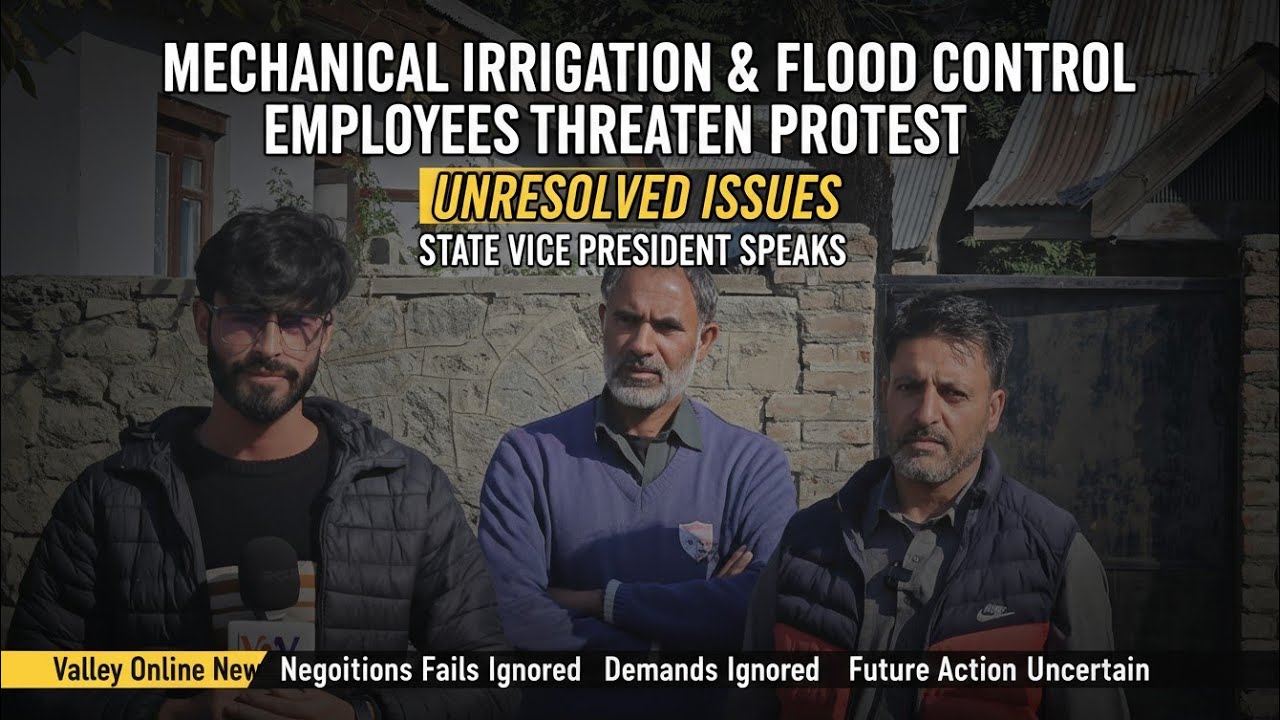 Mechanical Irrigation and Flood Control Department Employees Threaten ...