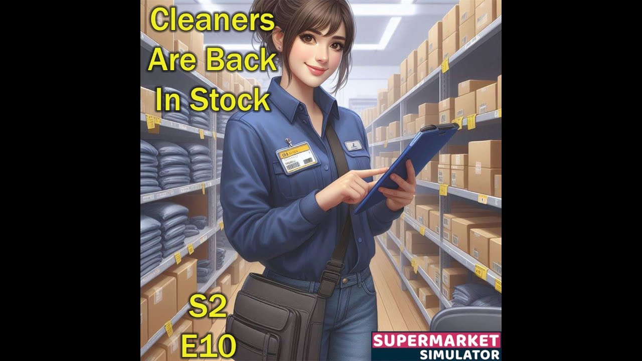 Cleaners Are Back In Stock! - Supermarket Simulator - S2 E10 - YouTube