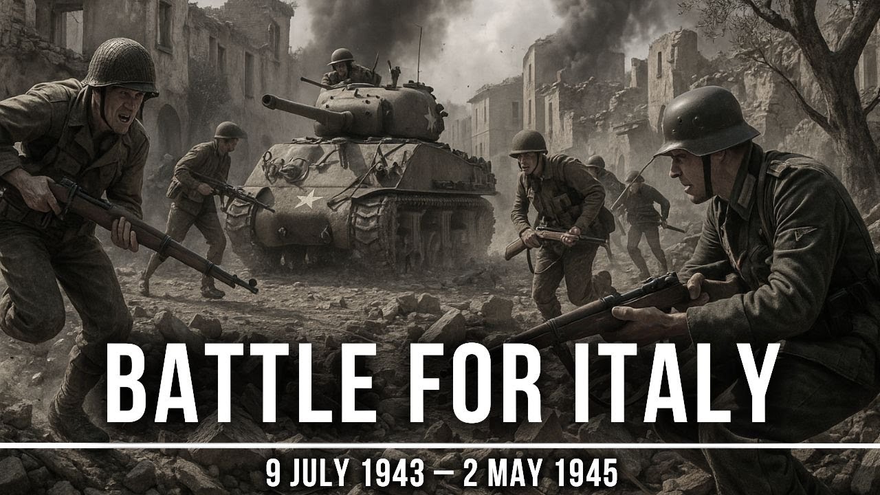 Fall Asleep To | The ENTIRE History of the Battle for Italy | Invasion ...