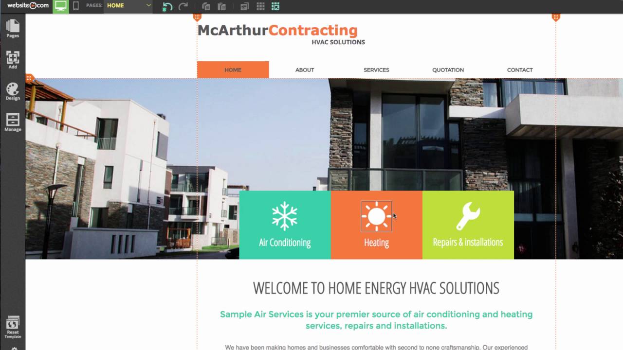 How to Make a Contractor Website Step by Step - YouTube